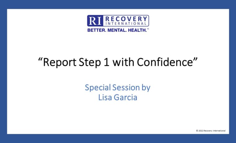 Recorded Continuing Education Sessions - Recovery International