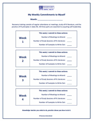 Newcomers - Recovery International