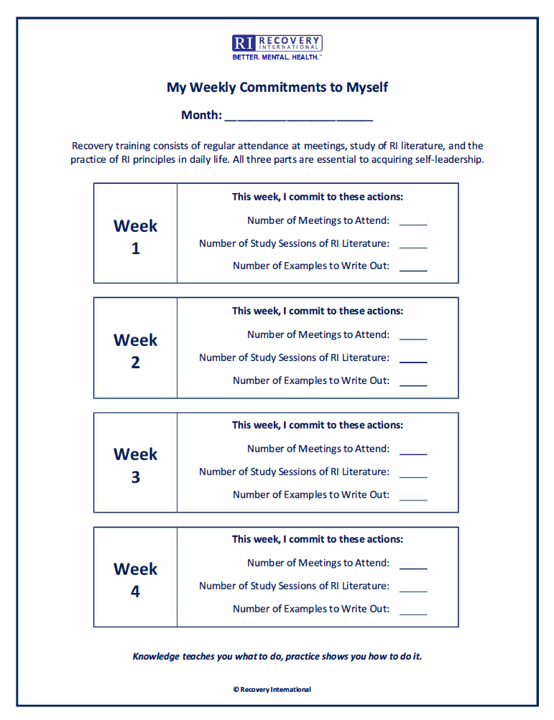 Newcomers - Recovery International